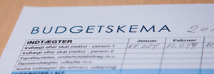 Budgetskema - Finanshuset Fredensborg