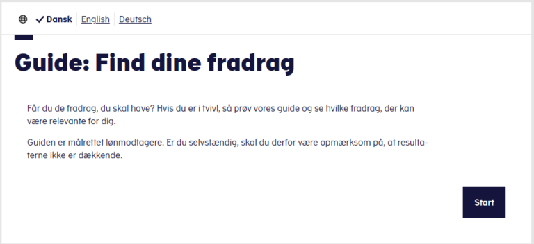 Tjekliste til forskudsopgørelsen 2025 - Finanshuset Fredensborg
